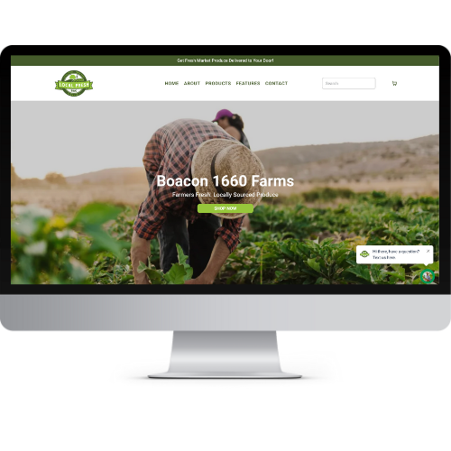 Website Design | Local Fresh Bag